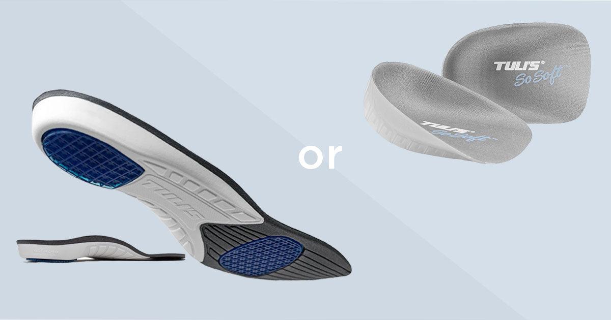 Plantar Fasciitis Insoles: Heel Cup vs. Full-Length Insole