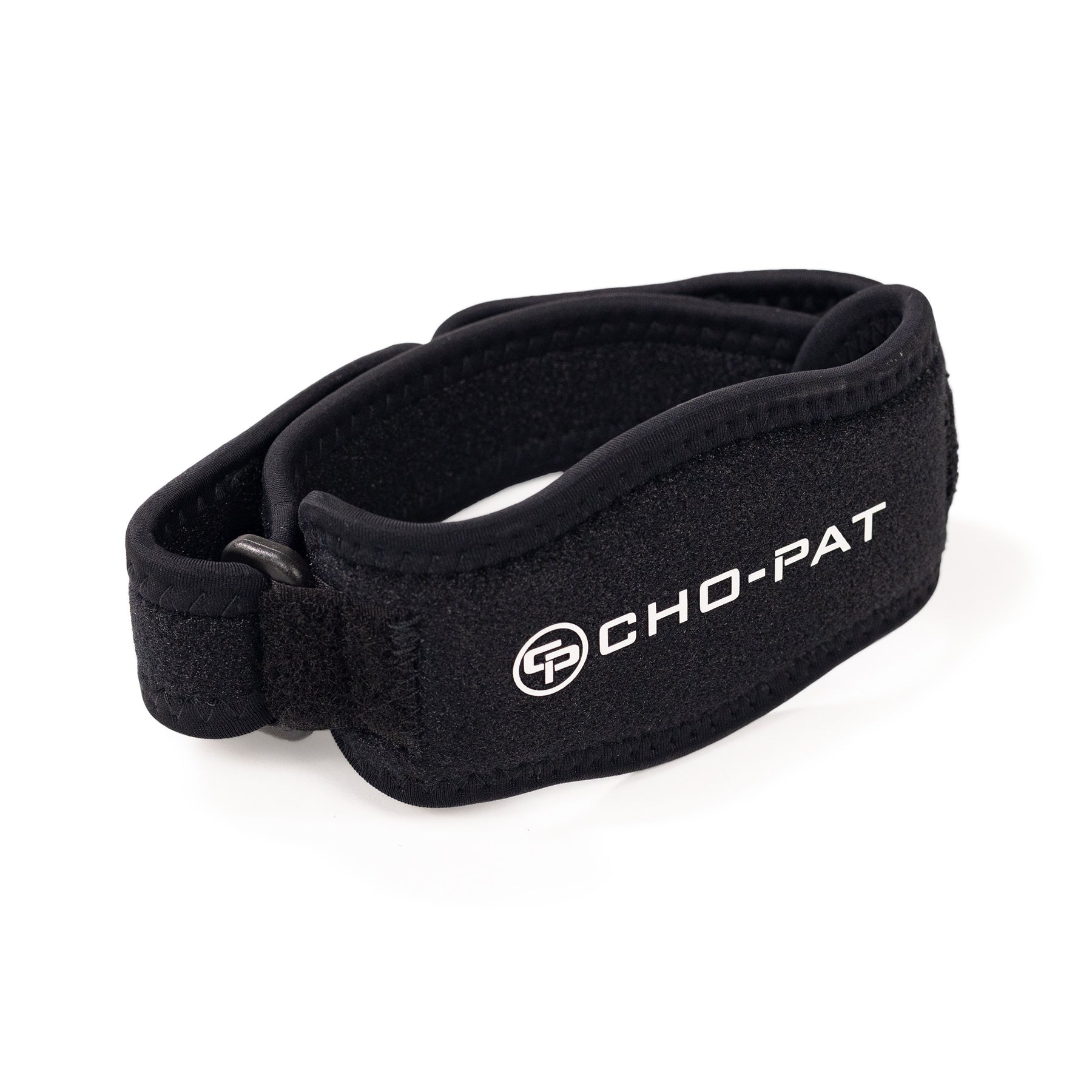 Cho-Pat Tennis Elbow Strap, Adjustable Forearm Support, Black, One Size ...