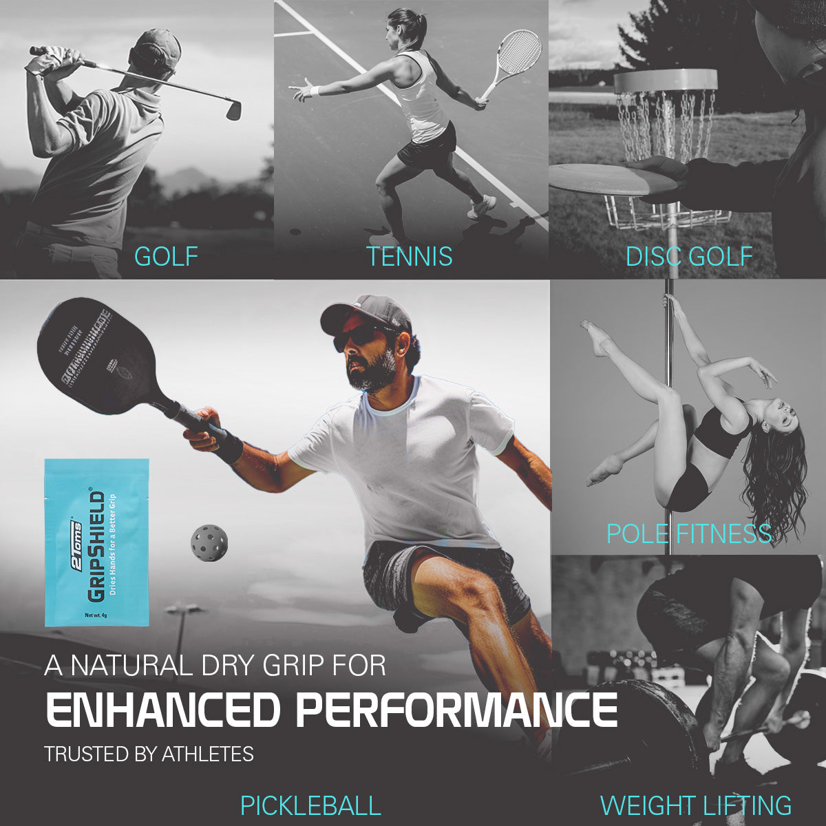 Dry Hands for All Activities - 2Toms® GripShield® Travel Size