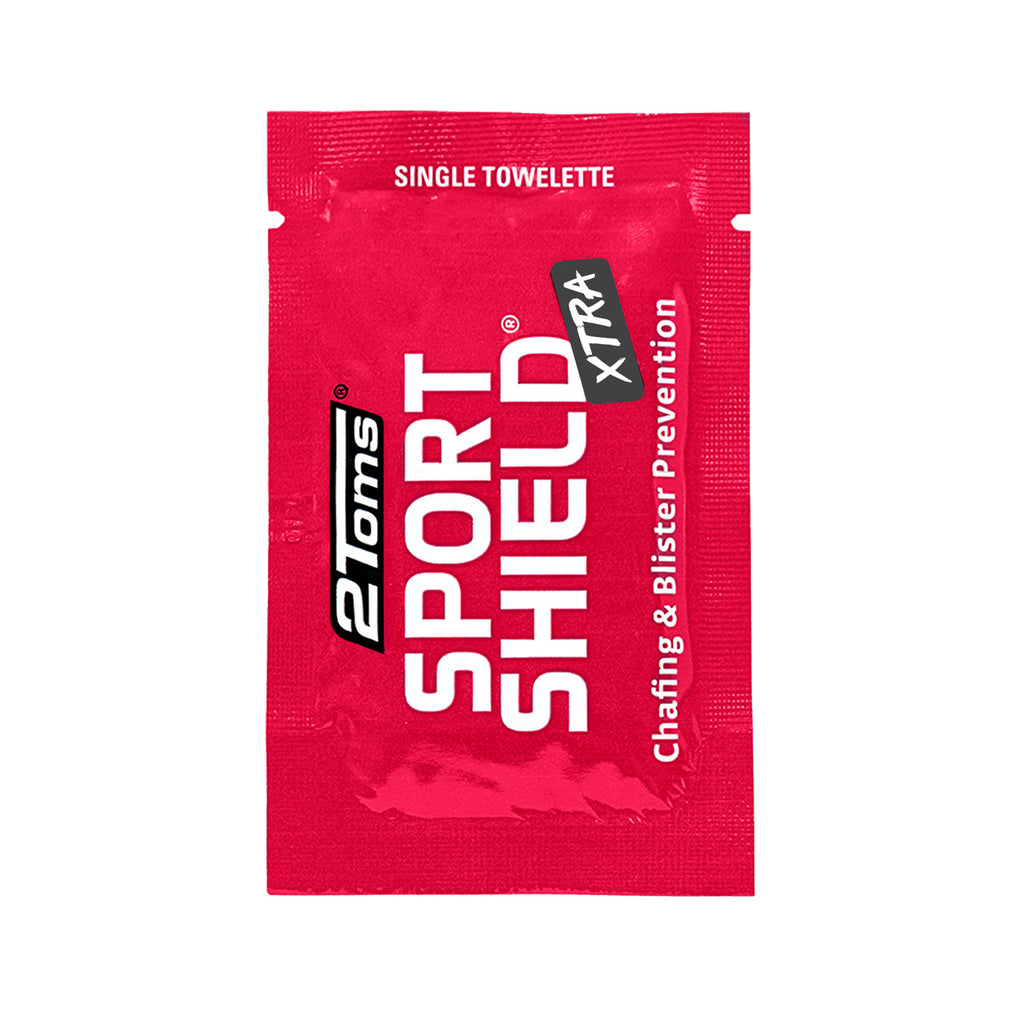 2Toms SportShield XTRA Single-Use Towelette | Anti-Chafing Protection