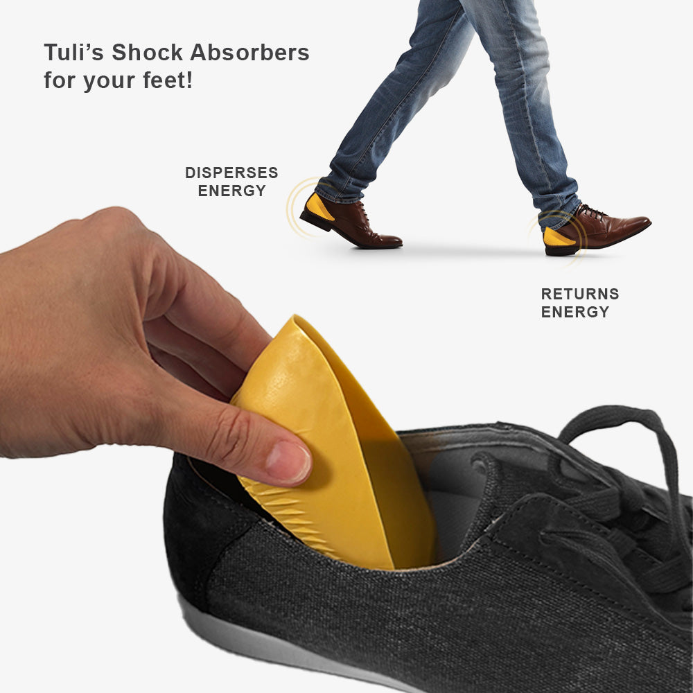 Tuli's Classic Heel Cups | Heel Cushions | Medi-Dyne
