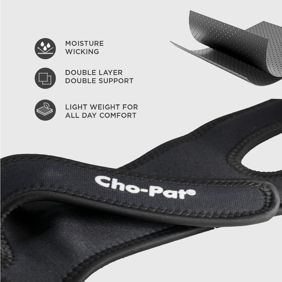 Cho-Pat Dual Action Knee Strap | Support for Active Knees | Medi-Dyne