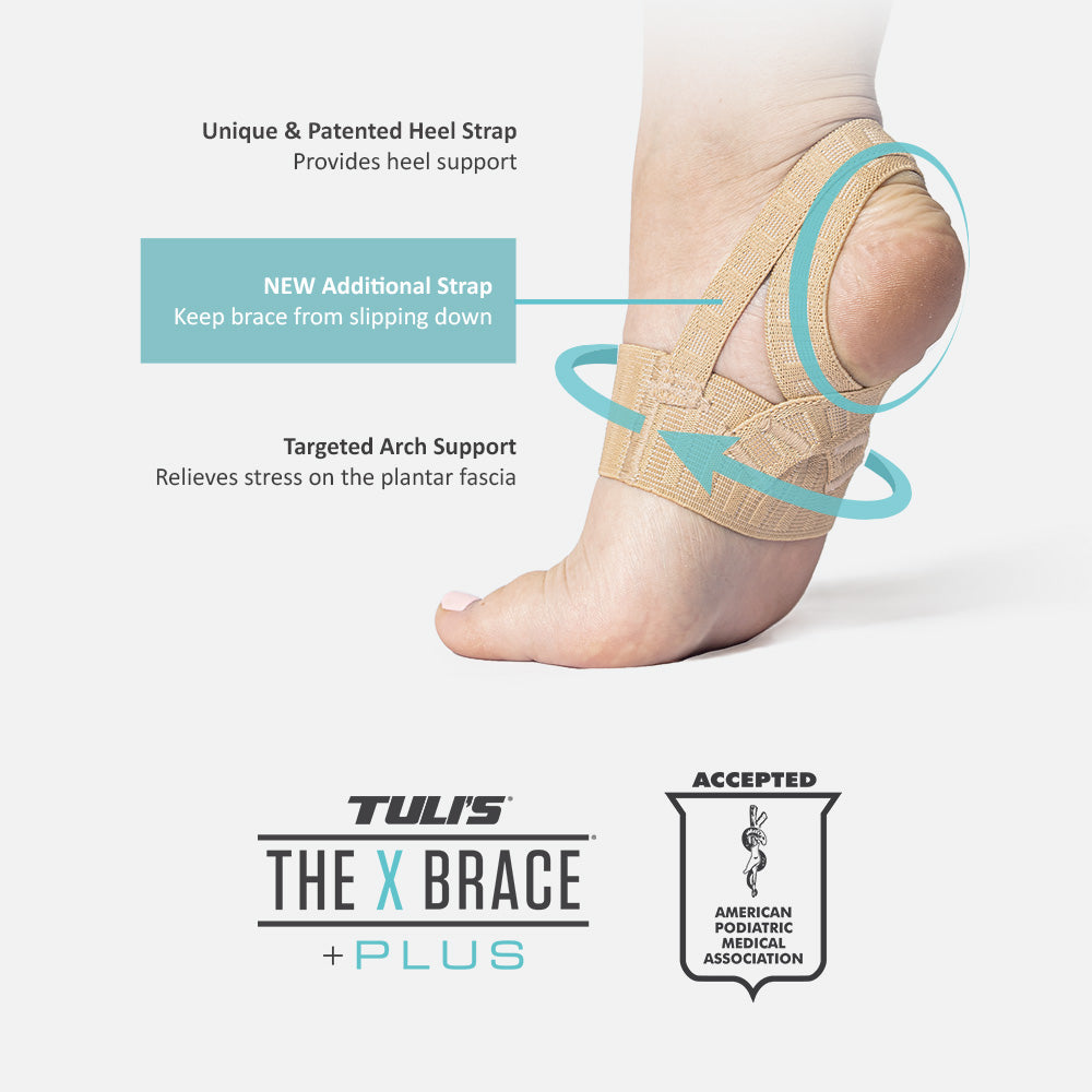Tuli's The X Brace +PLUS | Arch Support | Medi-Dyne