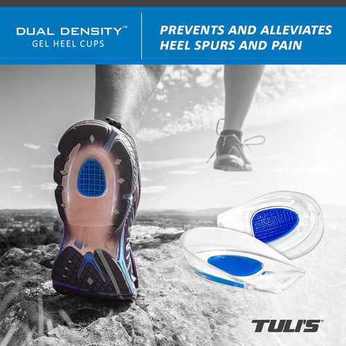 Tuli's® Dual Density Heel Cups™ for Heel Spur Sufferers