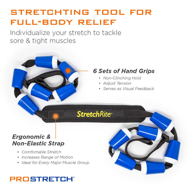 StretchRite® Stretching Strap for Effective, Comfortable Stretching