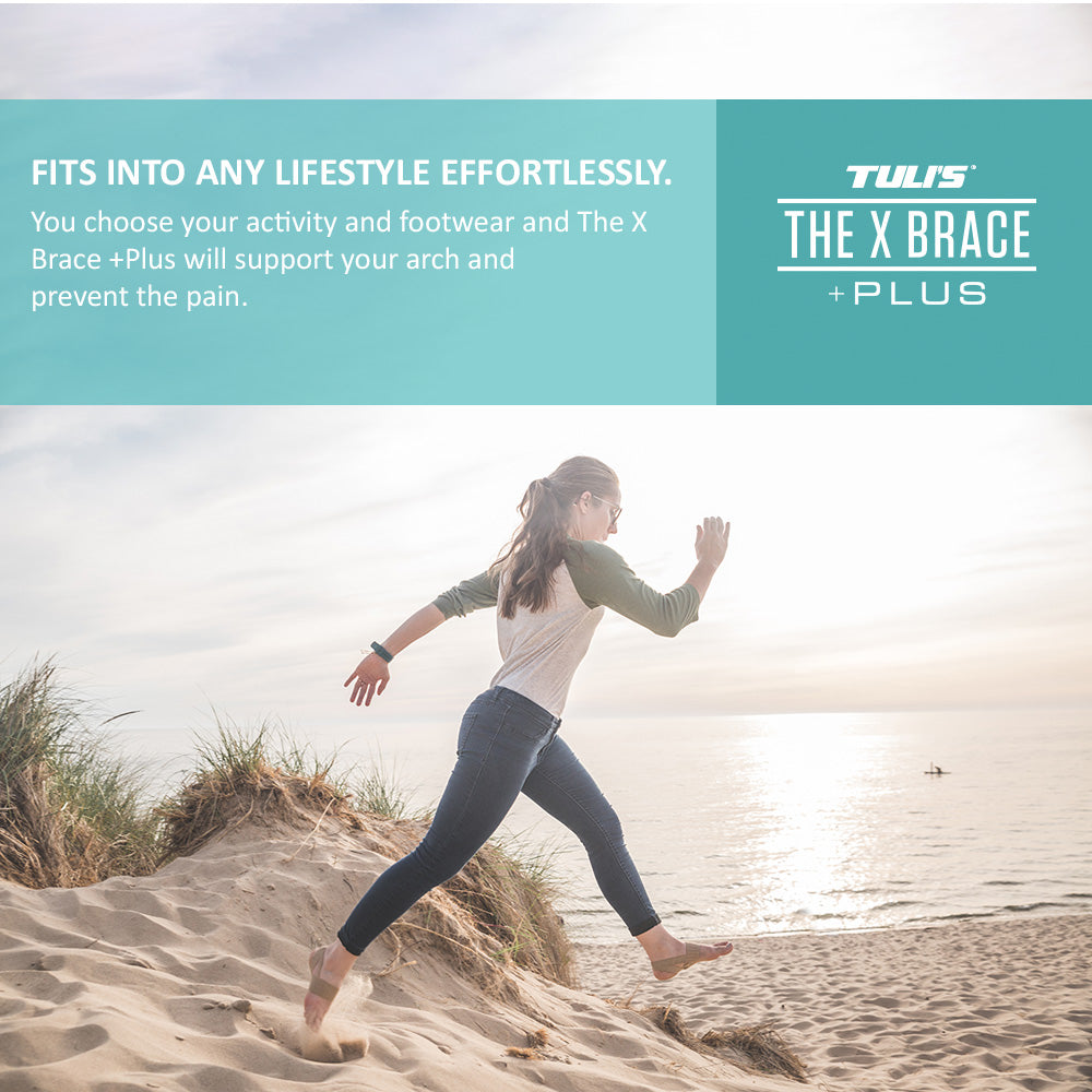 Tuli's The X Brace Plus | Foot Brace for Gymnasts | By Medi-Dyne